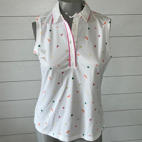 Lady Hagen | Tops | Lady Hagen Sleeveless Polo S | Poshmark